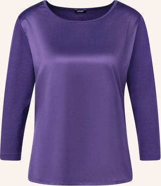 Joop Shirt Tamina Im Materialmix Mit 3/4-Arm lila