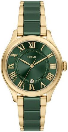 Fossil Uhr Gilmore Ceramic CE1138 Dunkelgr&uuml;n