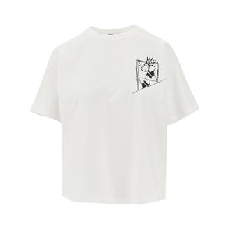 Emporio Armani ASV We Love Dogs 28 T-Shirt - - Tops - Herren - Wei&szlig; - XL