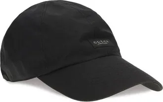 Gucci GUA004XJ4HBKR1000BB Logo-Embroidered Cotton Baseball Cap - Black
