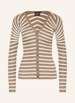 HUGO BOSS Strickjacke Fayani beige