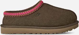 UGG Tasman II f&uuml;r Damen | Lammfell-Slipper auf in Dense Smoke, Gr&ouml;&szlig;e Wildleder