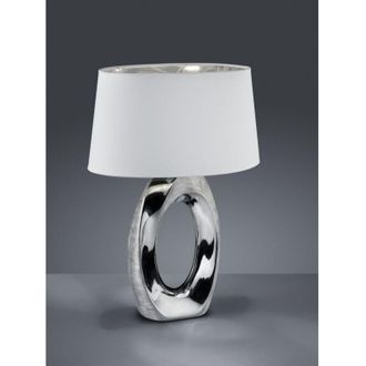 Reality Reality Leuchten - Lampe de table taba large attack e27 60w couleur argent r50521089
