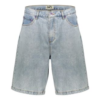 P.A.M. Denim Bermuda Shorts mit Metall-Details - - Shorts - Herren - Blau - XS