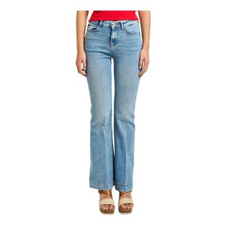 Yes-Zee YES Zee, Femme, Jeans, Bleu, Taille: W32 Jeans Bootcut