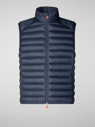 Save The Duck Ultraleichte Steppweste Adam mit Plumtech-Ausstattung in