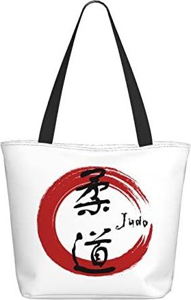 AOOEDM Love Judo Sport Ladies Shopping Bag 13x11x7in.Le cadeau parfait pour la Saint-Valentin.Cest de la Saint-Valentin pour maman, fille, &eacute;pouse, etc
