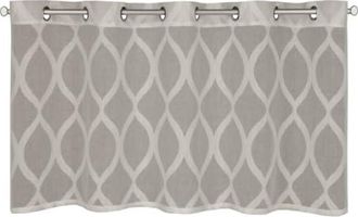 Gardinia Sehlbach Bistrogardine Scherli Ausbrenner, Weiß, 135 x 50 cm Bistrogardine, Elegante Zurückhaltung, Lichtdurchlässig, Einfache Anbringung, Stilvolle L