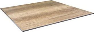 Vacchetti Giuseppe Vacchetti Top Tisch aus HPL, Naturholzoptik, 69 x 69 x 1 cm