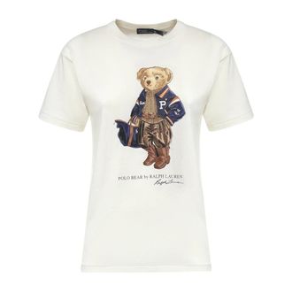 Polo Ralph Lauren Femme, Tops, Blanc, Taille: 40 FR T-Chemises
