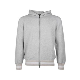 Gran Sasso Homme, Sweatshirts et sweats &agrave; capuche, Gris, Taille: L SweaT-shirt z fermetureure &eacute;clair