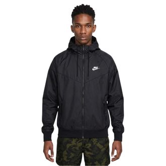 Nike Windrunner Jacke f&uuml;r Herren (Schwarz/Wei&szlig;)
