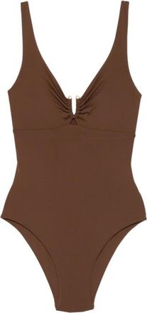 Fisico Femme, Maillots de bain, Brun, Taille: 40 FR Fisico Sea clothing Marron
