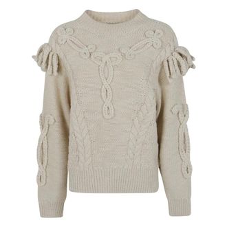 Isabel Marant Katria Rundhals-Pullover - - Knitwear - Damen - Beige - S