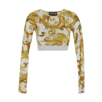Versace Jeans Couture Long Sleeve Tops - - Tops - Damen - Mehrfarbig - XS