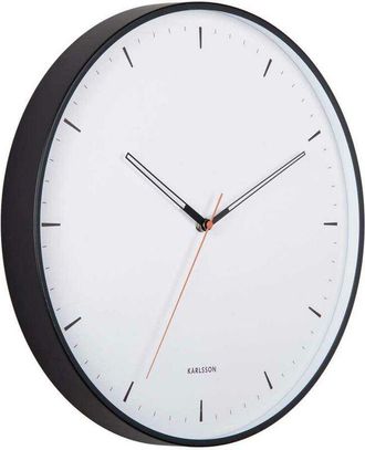 Karlsson Horloge murale en métal Calm