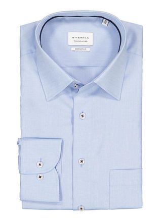 Eterna Herren Hemd blau