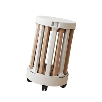 Generic 4-in-1-Plast-Nesting-Hocker, Nachttisch-Waschtischhocker, verstecktes Design, for Schlafzimmer, Wohnzimmer, Apartments, Nachttisch (35 x 35 x 60 cm)(C