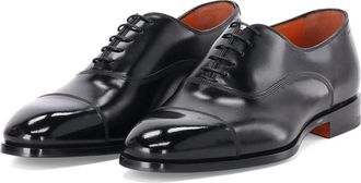 Santoni Homme, Chaussures, Noir, Taille: 41 1/2 EU Mocassins
