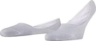 Falke Invisible Step Medium Cut Box M In coton unies 1 paire, Chaussettes invisibles Homme, Blanc White 2000, 41-42