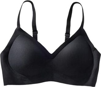 Generic Soutien Gorge Invisible Soutien Gorge sans Armature Brassiere Femme sans Armature De Classique Grande Taille Seamless Pas De D&eacute;bordement C&ocirc;t&eacute;s Push Up