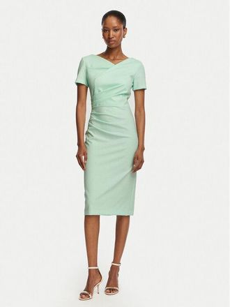 Rinascimento Rinascimento Coctailkleid CFC0129420003 Gr&uuml;n Slim Fit