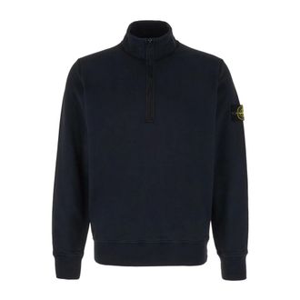 Stone Island Homme, Pulls, Bleu, Taille: L SweaT-shirt &Eacute;l&eacute;gant