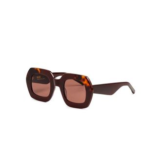 Kaleos Mountains 002 Sonnenbrillen - - Accessories - Damen - Braun - 48 MM