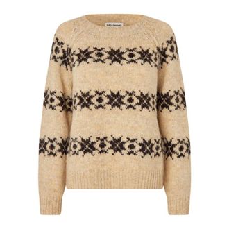 Lollys Laundry Tricots - Femme - Pulls - Beige - Taille: 38 FR