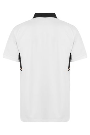 HUGO BOSS Mens Slim-Fit Polo Shirt White Polyester T-shirts And Polos
