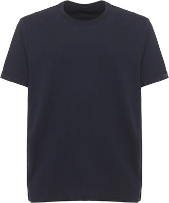 Fay Homme, Tops, Bleu, Taille: 2XL T-Chemises