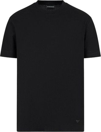 Emporio Armani Herren, Oberteile, Schwarzk, LGröße