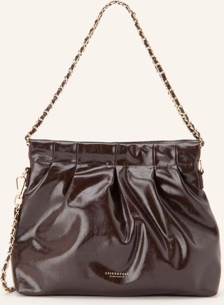 Seidenfelt Manufaktur Schultertasche Loimaa braun