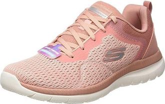 Skechers Baskets 12607 pour Femme, Rose, 36 EU