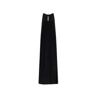Rick Owens Tank Gown - - Dresses - Damen - Schwarzk - M