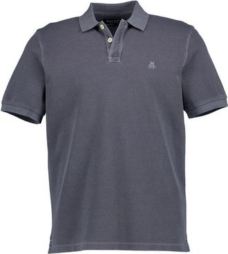 Marc O'Polo Herren Polo-Shirt grau Baumwoll-Piqu&eacute;
