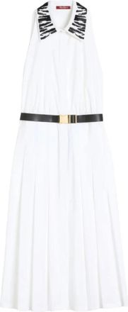 Max Mara Femme, Robes, Blanc, Taille: 40 FR Mstubicato Dress