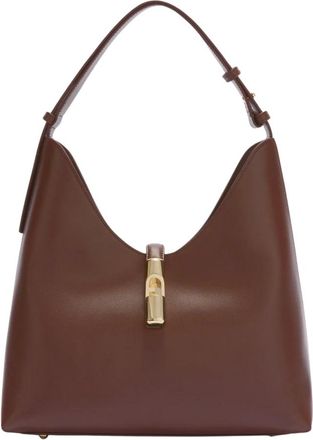 Furla Femme, Sacs, Brun, Taille: ONE Size Goccia Medium