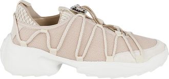 Roger Vivier Viv On The Run Criss Cross - Femme - Chaussures - Beige - Taille: 39 EU
