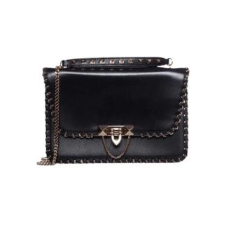 Valentino Pre-owned Ledertasche - - Pre-owned - Damen - Schwarzk - ONE SIZE