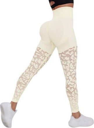 Generic Legging de yoga pour femme - Legging de levage des fesses pour femme - Pantalon de yoga respirant &agrave; s&eacute;chage rapide sexy et &eacute;l&eacute;gant - Legging de sport 