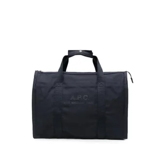 A.P.C. A. p.c. Logo-print Canvas Tote Bag