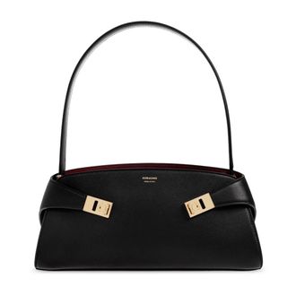 Ferragamo Hug Bag - - Bags - Damen - Schwarzk - ONE SIZE