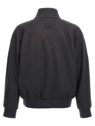 Fendi Cashmere Jacket - Charcoal