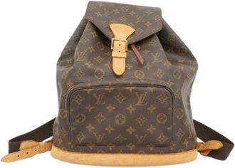 Louis Vuitton unisex, Pre-owned, Brun, Taille: ONE Size Pre-owned Montsouris GM Backpack