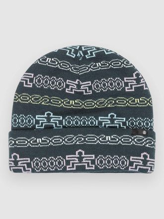 Element Mid Icon Jacquard Beanie 4 wheels for unity blue