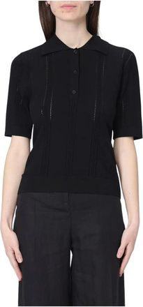 KANGRA Femme, Tops, Noir, Taille: 42 FR Polo