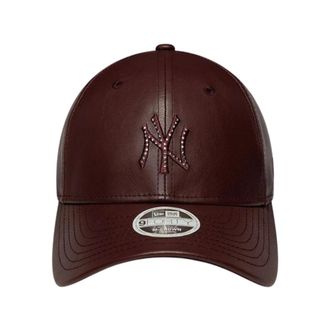 New Era Femme, Accessoires, Rouge, Taille: ONE Size Diamante PU 9Forty
