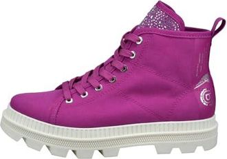 Bugatti Femme Daiquiri Chaussures en Dentelle, Rose, 36 EU