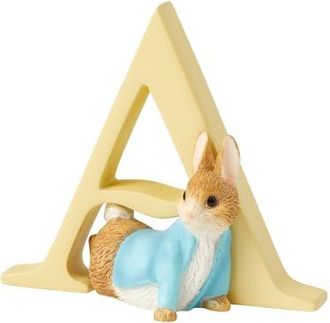 Enesco Beatrix Potter Pierre lapin Lettre A